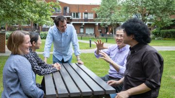 'We are very grateful to Clare Hall, and to Cambridge in general, for ...