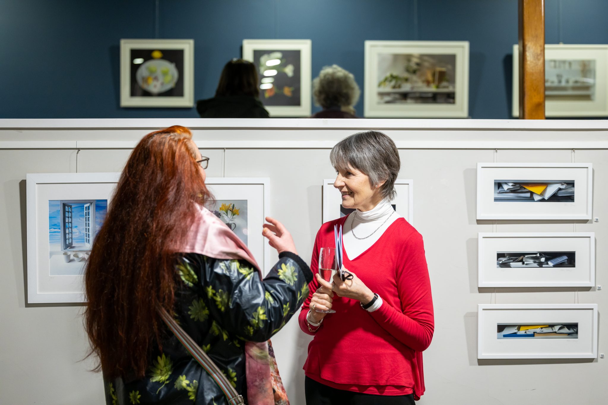 In pictures: private view attendees enjoy Robin Stemp exhibition ...