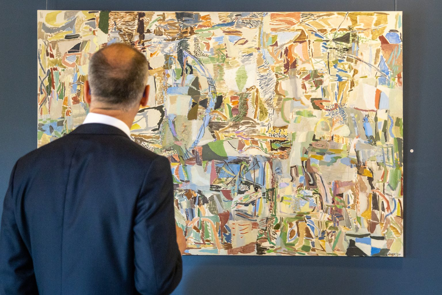 Art Exhibition of Cambridge Artist Oliver Soskice inaugurated at Clare ...