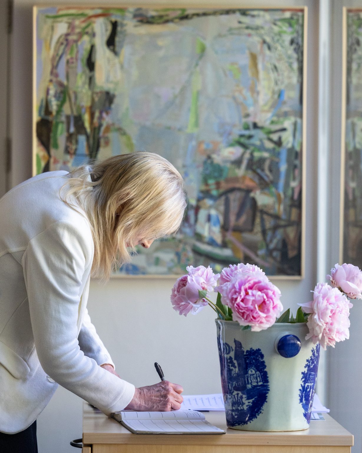 Art Exhibition of Cambridge Artist Oliver Soskice inaugurated at Clare ...