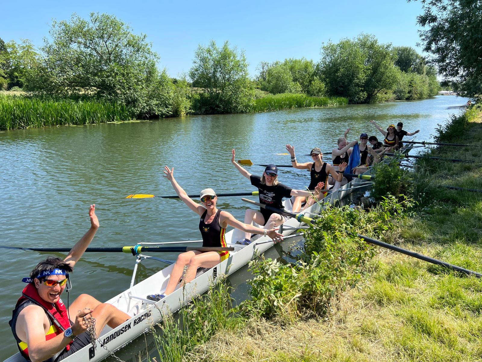 It's Finals Day on the River today!! - Clare Hall
