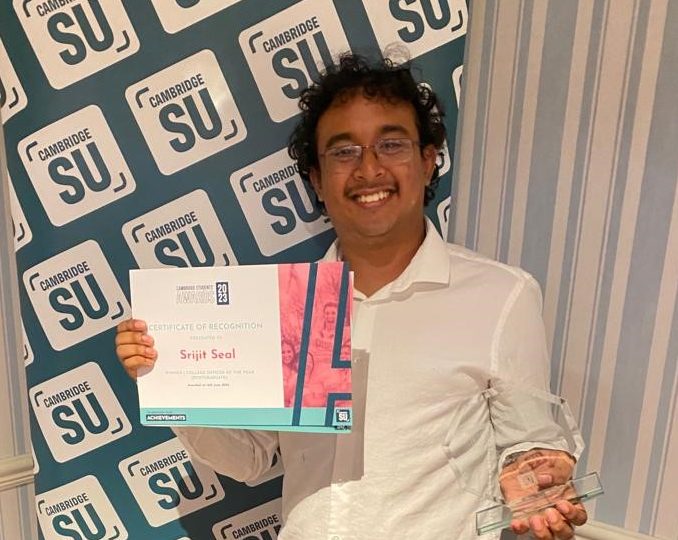Former GSB President Srijit Seal wins Best College Officer Award at ...
