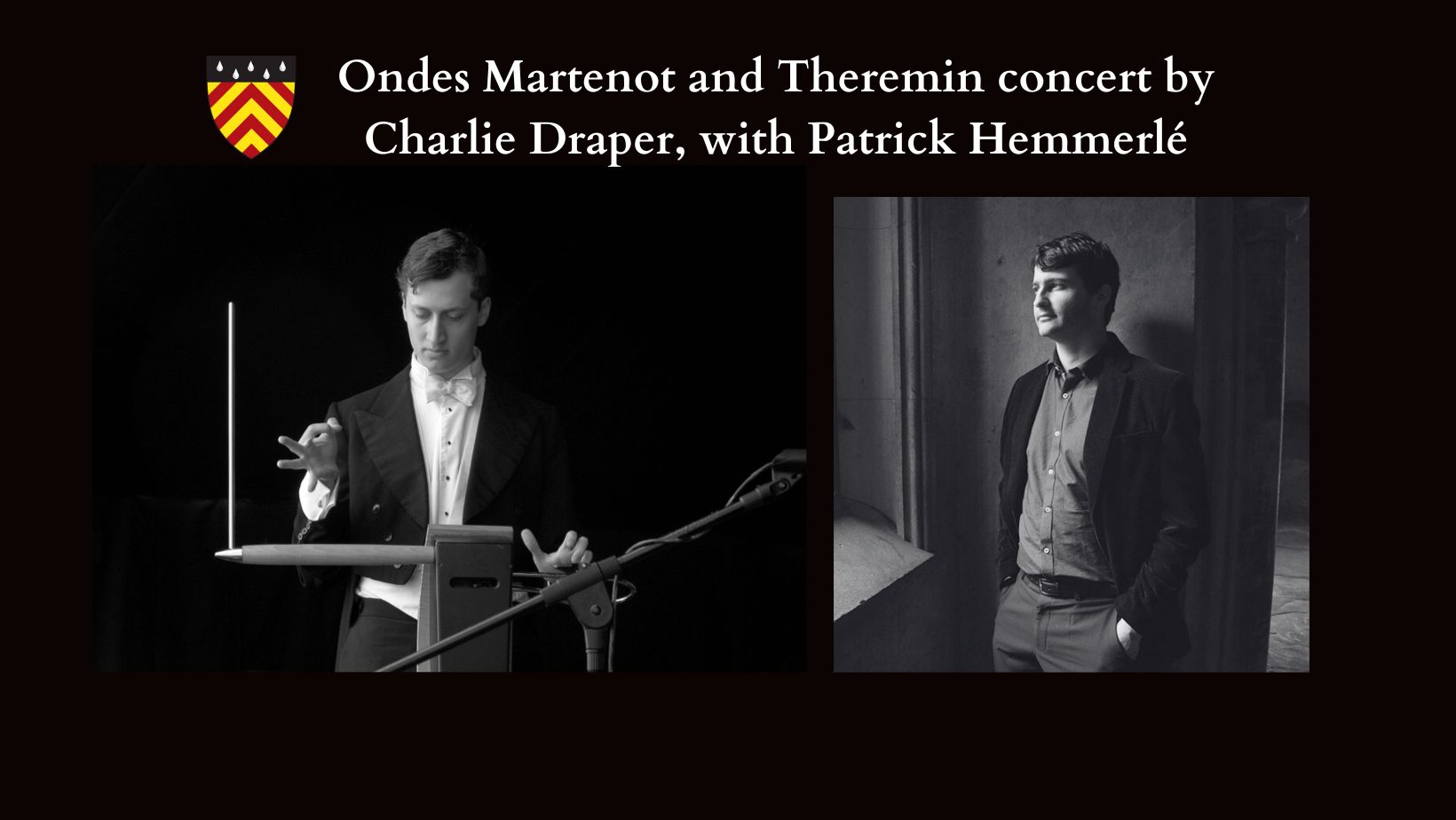 Ondes Martenot and Theremin concert by Charlie Draper with Patrick ...