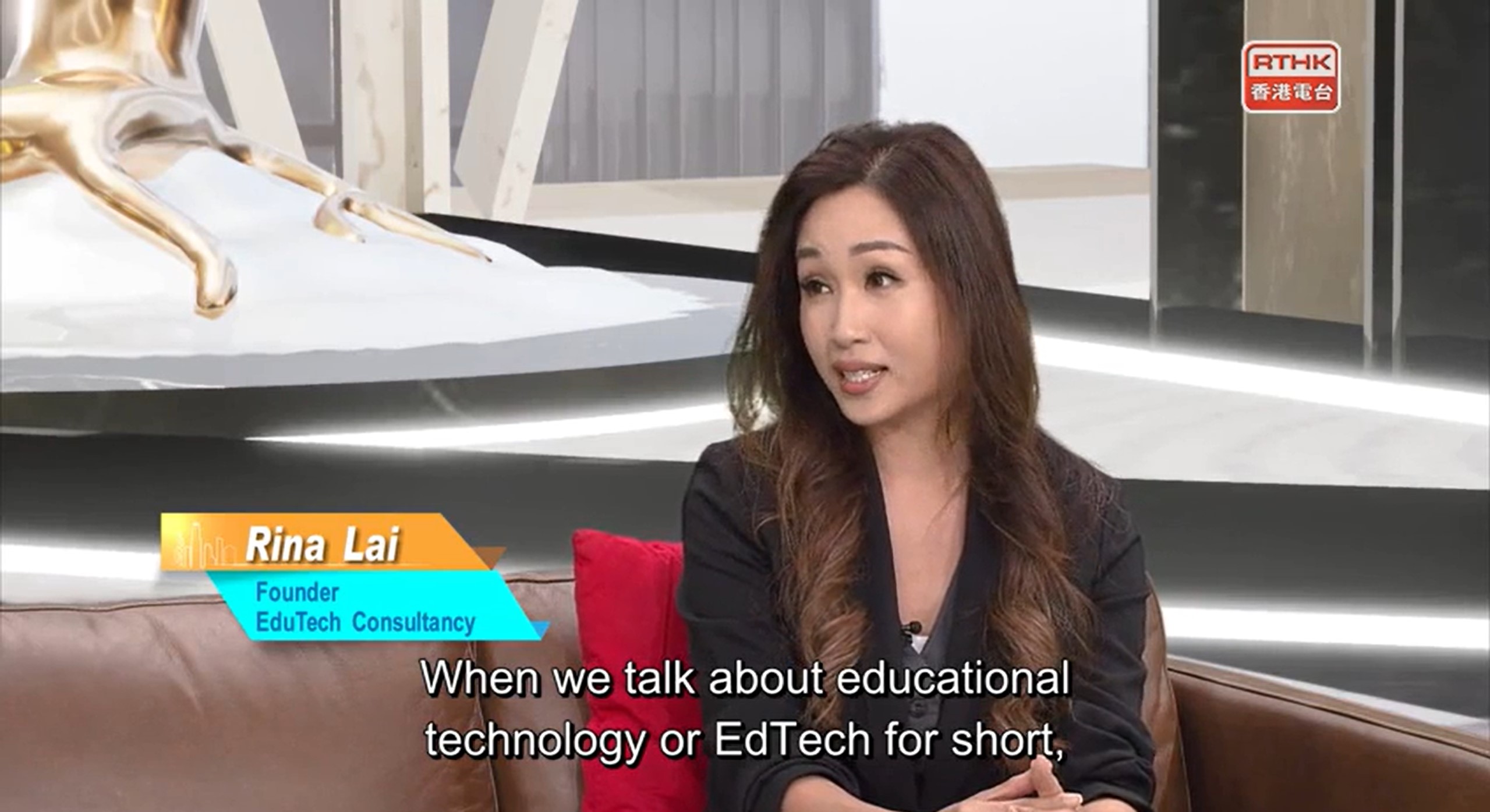 Dr Rina Lai interviewed by Radio Television of Hong Kong on technology in education - Clare Hall