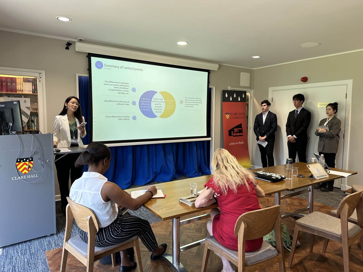 Conferencing and events - Clare Hall